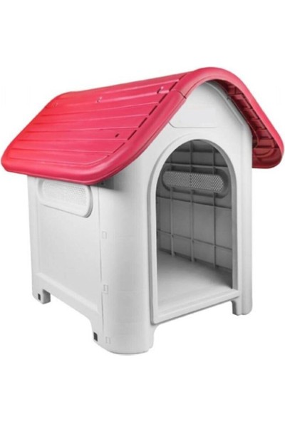 GND Pet Plastik Köpek Kulübesi Kapısız 84 x 70 x 68 cm