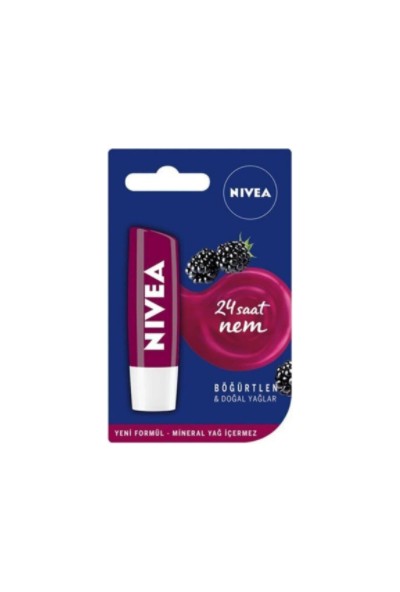 Nivea Lipstick Böğürtlen Dudak Kremi 4.8 gr