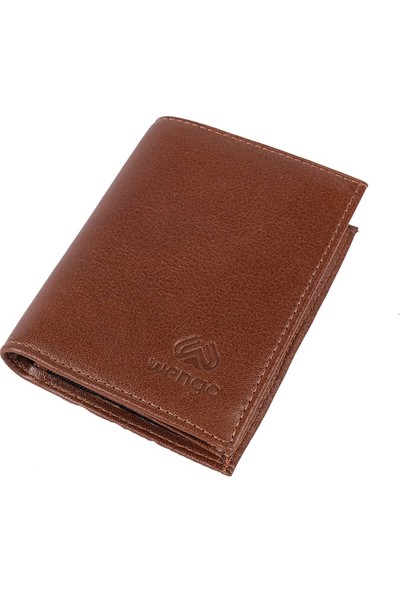 Kamus Kahverengi Dikey Extra Kartlıklı Erkek Deri Cüzdan Kamus Kahverengi Dikey Extra Kartlıklı Erkek Deri Cüzdan