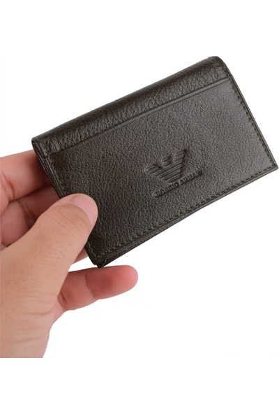 Kamus Haki Yeşil Deri Kartlık Kamus Haki Yeşil Deri Kartlık