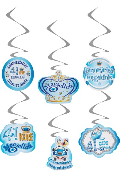 Kına Atölyesi 41 Kere Maşallah Yazılı Tavan Süsü