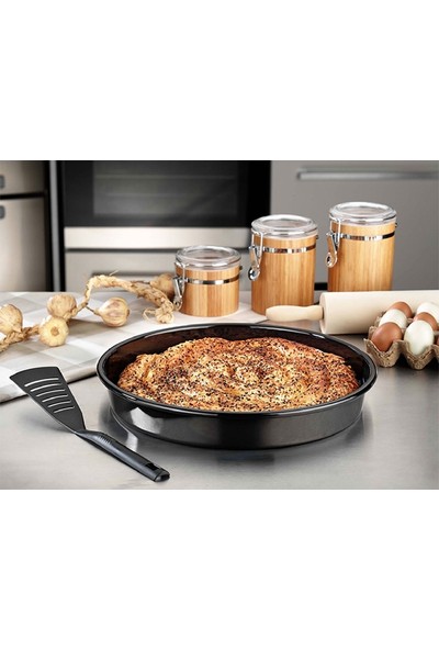 Nüsse Yuvarlak Emaye Fırın Tepsisi 34 cm.