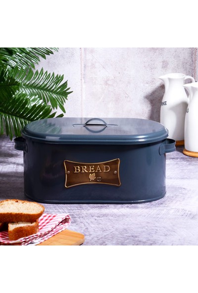 Maison Mira Official Metal Kapaklı Ekmeklik Maison Mira Official Metal Kapaklı Ekmeklik