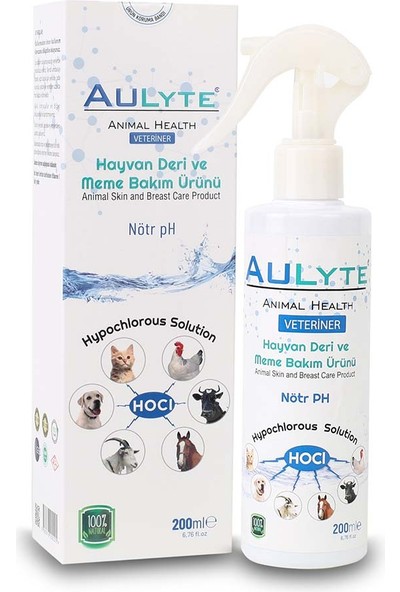 Tepe Aulyte Hipokloröz Animal Health Veteriner Evcil Hayvan Deri ve Meme Bakım Ürünü 200 ml Tepe Aulyte Hipokloröz Animal Health Veteriner Evcil Hayvan Deri ve Meme Bakım Ürünü 200 ml
