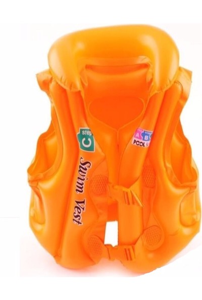 Bibizde Çocuk Can Yeleği 3-7 Yaş Havuz Deniz 58 x 48 cm Şişme Yelek Bibizde Çocuk Can Yeleği 3-7 Yaş Havuz Deniz 58 x 48 cm Şişme Yelek