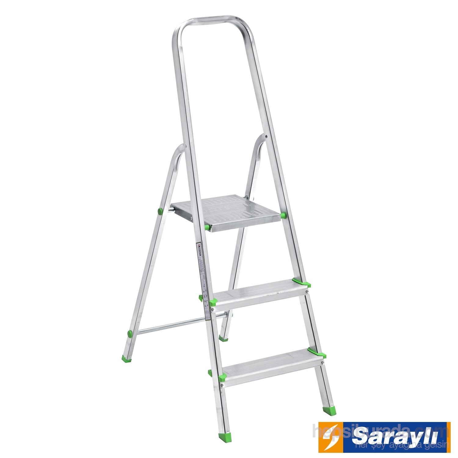 Saraylı Alüminyum Merdiven (2+1) 3'lü Fiyatı - Taksit Seçenekleri