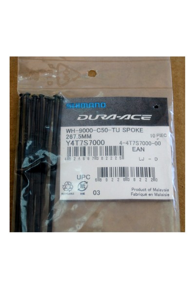 Shimano Jant Teli Wh-9000 C50 Clincher 267.5Mm Ön 267.5Mm