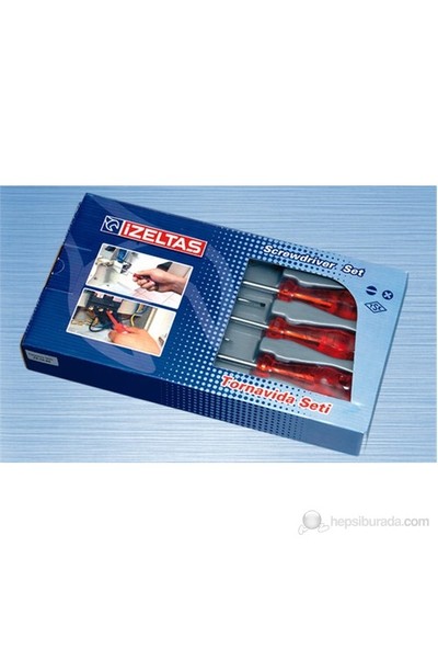 İzeltaş Tornavida Seti Kraft Seri 7 Parça İzeltaş Tornavida Seti Kraft Seri 7 Parça