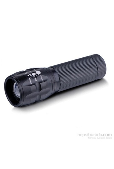 Steweld 622B Alüminyum Telsekopik Zoomlu Led El Feneri Steweld 622B Alüminyum Telsekopik Zoomlu Led El Feneri