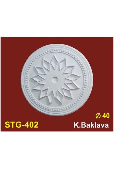 Tavan Lamba Göbegi K.Baklava 40 Cm Tavan Lamba Göbegi K.Baklava 40 Cm