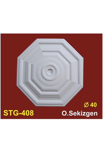 Tavan Lamba Göbegi O.Sekizgen 40 Cm Tavan Lamba Göbegi O.Sekizgen 40 Cm