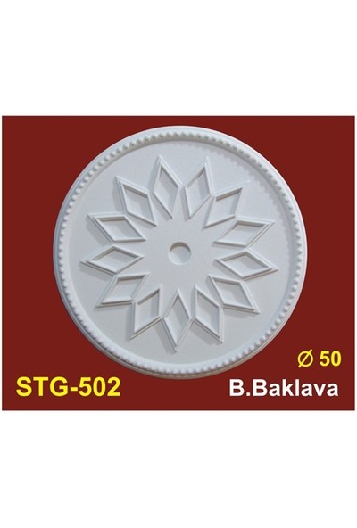 Tavan Lamba Göbegi B.Baklava 50 Cm Tavan Lamba Göbegi B.Baklava 50 Cm