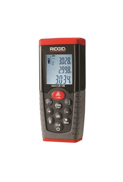 Rıdgıd 36158 Micro Lm-100 Lazer Mesafe Ölçer Rıdgıd 36158 Micro Lm-100 Lazer Mesafe Ölçer