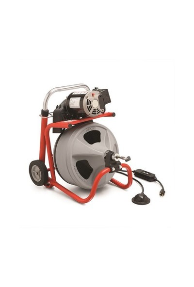 Rıdgıd 27033 380Watt K-400 Tamburlu Kanal Açma Makinesi Rıdgıd 27033 380Watt K-400 Tamburlu Kanal Açma Makinesi