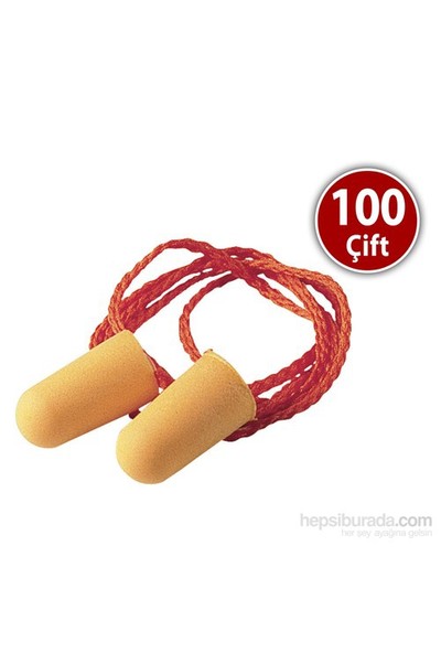 3M 1110 İpli Kulak Tıkacı (100 Çift)
