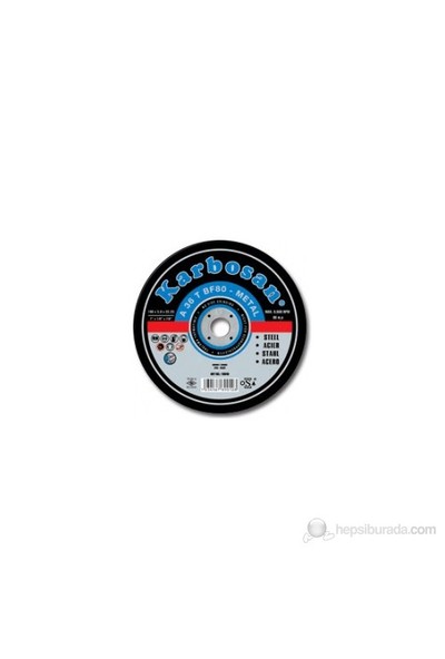 Karbosan 180X3.0 Metal Kesme Taşı