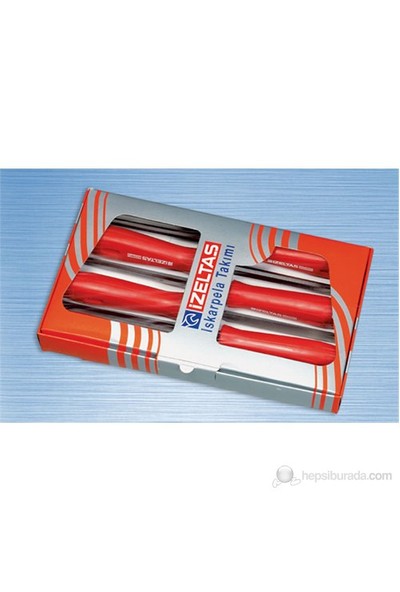 İzeltaş Iskarpela Takımı 6 Lı