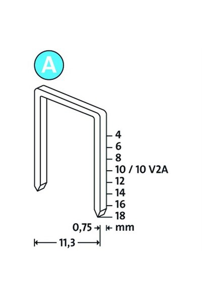Novus A Tip 53/4Mm Zımba Teli 2000 Li Paket Novus A Tip 53/4Mm Zımba Teli 2000 Li Paket