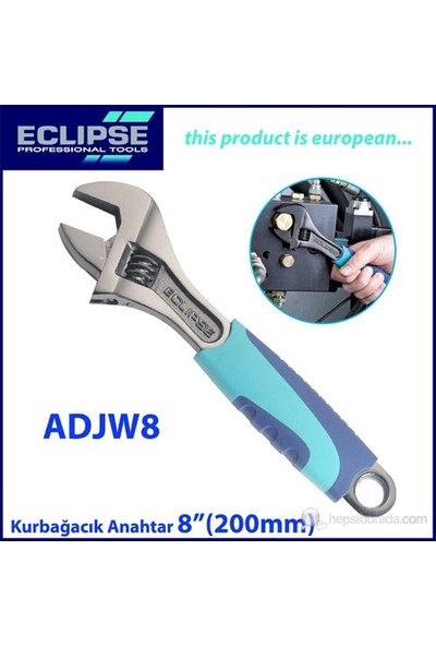 Eclipse Adjw8 Kurbağacık Anahtar İzoleli 200 Mm Eclipse Adjw8 Kurbağacık Anahtar İzoleli 200 Mm