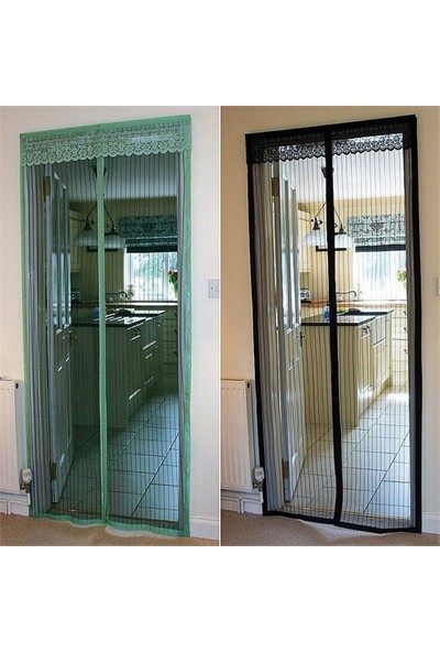 Kendiliğinden Kapanır Mıknatıslı Kapı Tülü (Sineksiz Rahat Ortam)