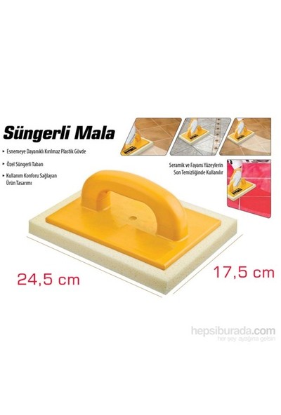 SGS Süngerli Mala 090373 SGS Süngerli Mala 090373