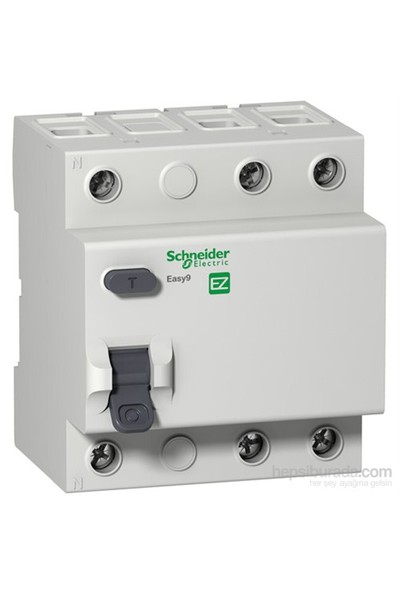 Schneider Electric Easy9 4 Kutup 30mA 40A Kaçak Akım Koruma Rolesi Schneider Electric Easy9 4 Kutup 30mA 40A Kaçak Akım Koruma Rolesi