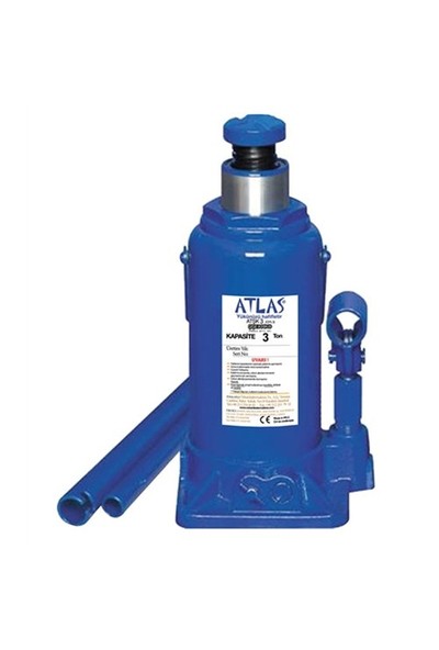 Atlas Hidrolik Şişe Kriko ATŞK 3 Atlas Hidrolik Şişe Kriko ATŞK 3
