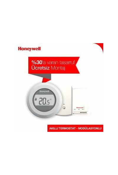 Honeywell Modülasyonlu Akıllı Termostat Y87RF2008+RFG100 Honeywell Modülasyonlu Akıllı Termostat Y87RF2008+RFG100