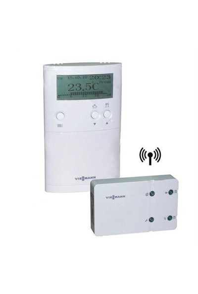 Viessmann Vitotrol 100 UTDB RF Kablosuz Programlanabilir Oda Termostatı Viessmann Vitotrol 100 UTDB RF Kablosuz Programlanabilir Oda Termostatı