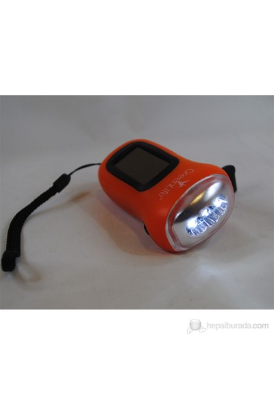 Greenlife Dinamolu+Solarlı 3 LED'li Fener Greenlife Dinamolu+Solarlı 3 LED'li Fener