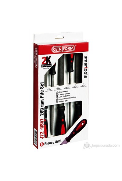 Ceta Form -200Mm Eğe Seti 5 Parça Ceta Form -200Mm Eğe Seti 5 Parça