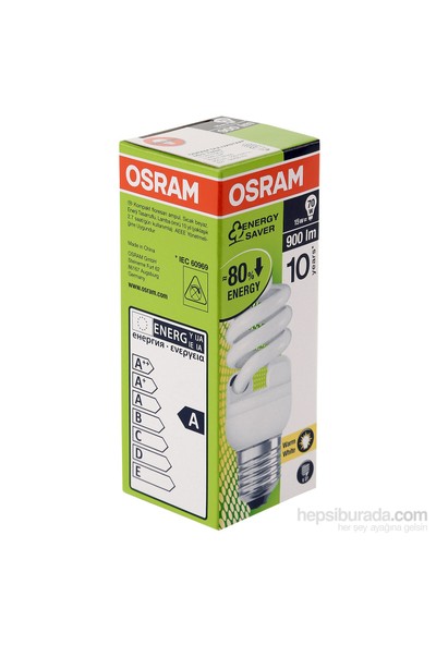 Osram Enerji Tasarruflu Spiral Ampul 15W-827 E27 Osram Enerji Tasarruflu Spiral Ampul 15W-827 E27