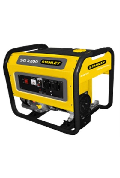 Stanley SG2200 2,2 kVA Monofaze Benzinli Jeneratör (4 Zamanlı) Stanley SG2200 2,2 kVA Monofaze Benzinli Jeneratör (4 Zamanlı)