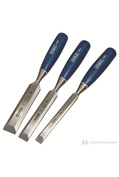 Stanley 0-16-128 İskarpela Seti, 3 PÇ, Mavi, 12,18,25 mm Stanley 0-16-128 İskarpela Seti, 3 PÇ, Mavi, 12,18,25 mm