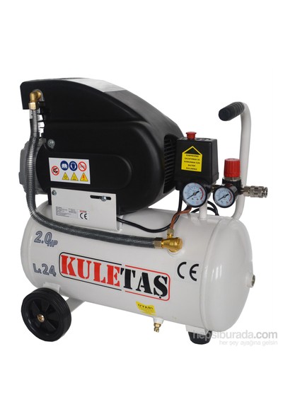Kuletaş 24 Litre Hava Kompresörü 2 Hp Kuletaş 24 Litre Hava Kompresörü 2 Hp