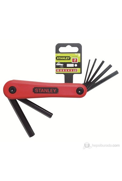 Stanley St469261 Allen Anahtar Takımı 7 Parça Stanley St469261 Allen Anahtar Takımı 7 Parça