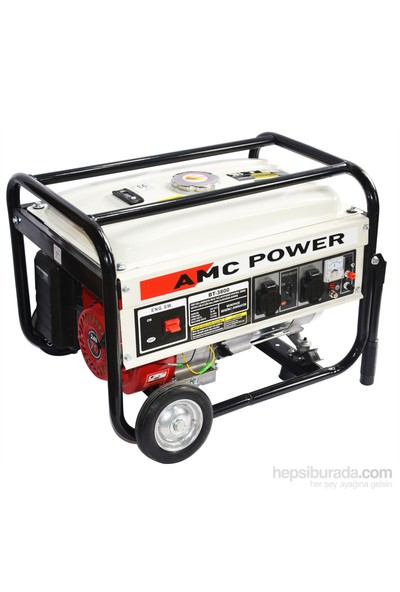 Amc Power Bt-3800 3,5 Kva Benzinli Jeneratör (Tekerlekli) Amc Power Bt-3800 3,5 Kva Benzinli Jeneratör (Tekerlekli)