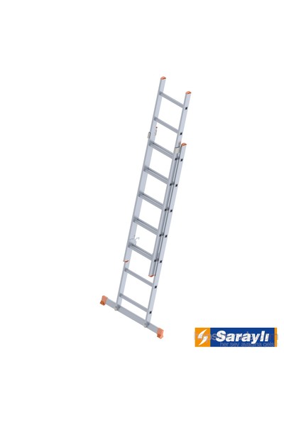 Saraylı Endüstriyel Merdiven 2X7 Sürgülü 3 Metre Saraylı Endüstriyel Merdiven 2X7 Sürgülü 3 Metre