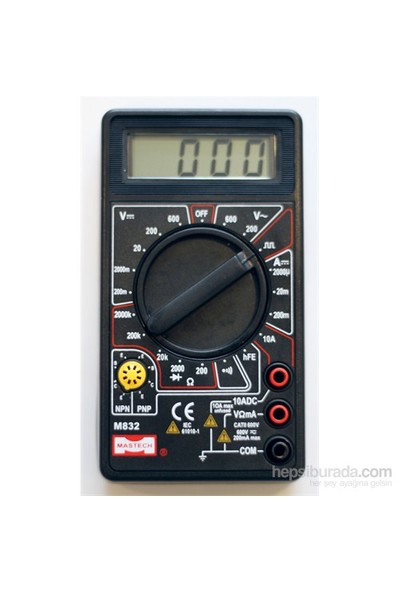 Mastech M 832 Dijital Voltmetre Mastech M 832 Dijital Voltmetre