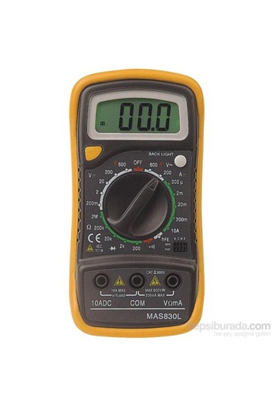 Mastech 830 L Multimetre Mas Mastech 830 L Multimetre Mas