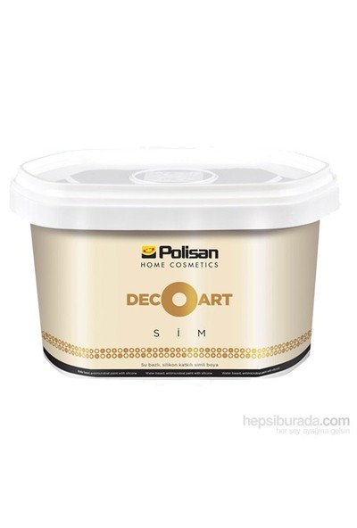 Polisan Decoart Sim Effect Gümüş 2,5 Lt Polisan Decoart Sim Effect Gümüş 2,5 Lt