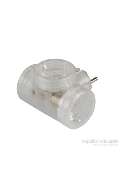 Legrand 3'Lü Topraklı Priz Saydam (T)