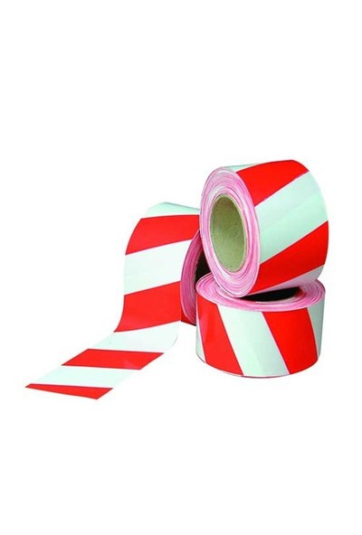 Kırmızı Beyaz İkaz Bandı 500 Metre