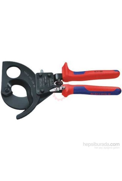 Knipex Cırcır Mekanızmalı Kablo Kesme 95 31 280 Knipex Cırcır Mekanızmalı Kablo Kesme 95 31 280
