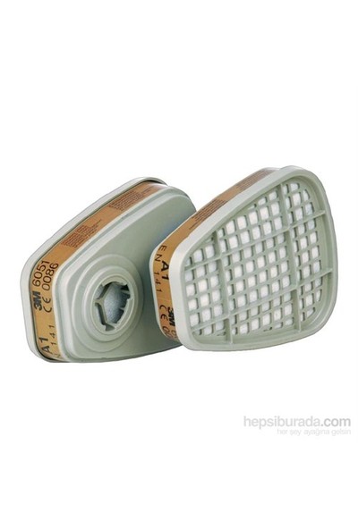 3M 6051 A1 Organik Gaz Buhar Filtresi (4 Takım)