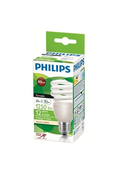 Philips Econ Twister 20W WW E27 Warm White