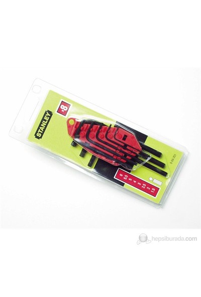 Stanley St069251 Allen Anahtar Takımı 8 Parça Stanley St069251 Allen Anahtar Takımı 8 Parça