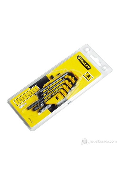 Stanley St069252 Allen Anahtar Takımı 8 Parça Stanley St069252 Allen Anahtar Takımı 8 Parça