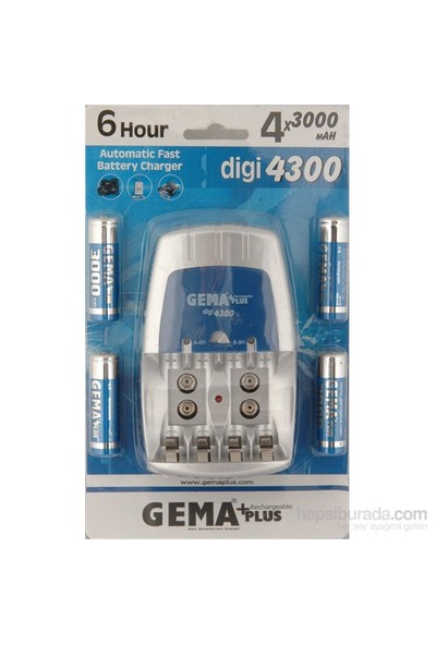 Mustang Digi 4300 Pilli Otomatik Şarj Cihazı Mustang Digi 4300 Pilli Otomatik Şarj Cihazı
