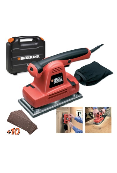 Black&Decker KA274EKA-QS 310W Titreşim Zımpara Black&Decker KA274EKA-QS 310W Titreşim Zımpara